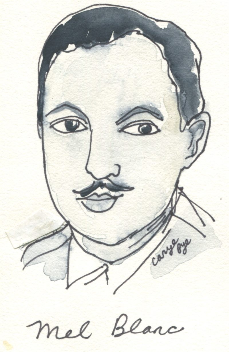 Mel Blanc by Carye Bye – "It Starts With A Doodle"